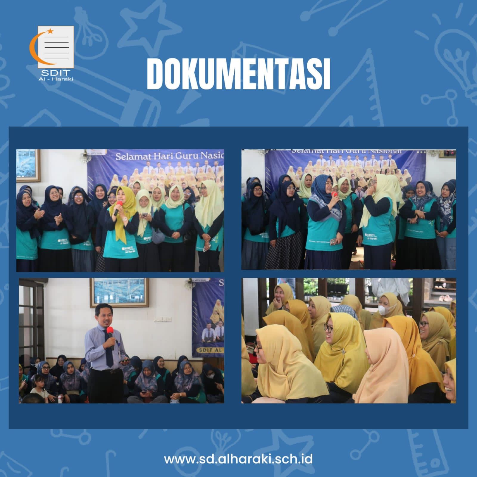 Event Hari Guru Nasional di SDIT Al Haraki: Haru dan Berkesan - SDIT ALHARAKI