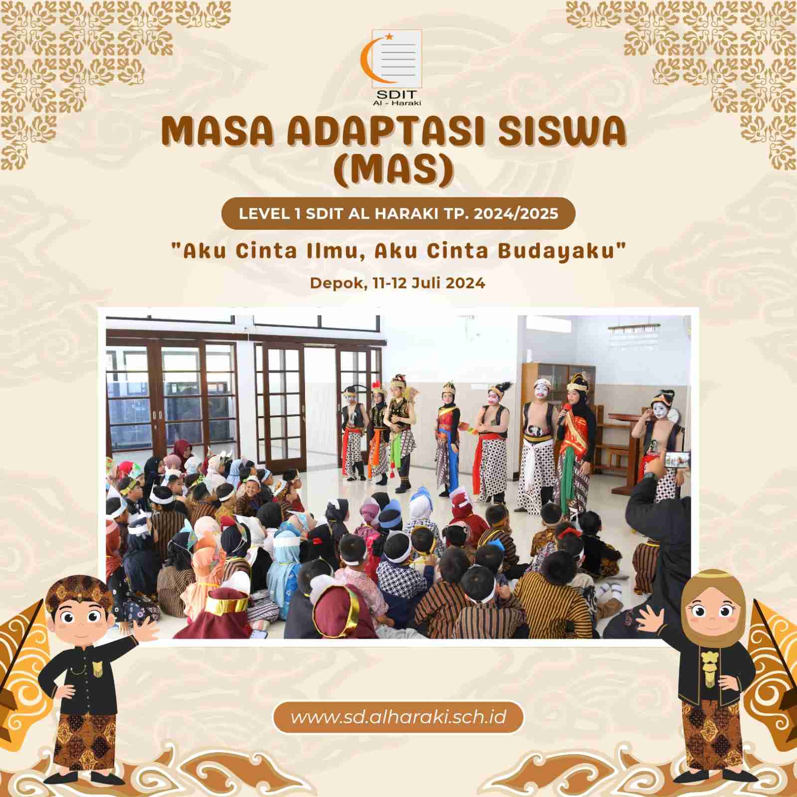 Masa Adaptasi Siswa (MAS) SDIT Al Haraki Tahun Pelajaran 2024/2025 - SDIT ALHARAKI